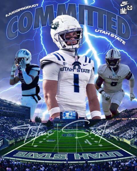 Utah State Football Signs Snow Junior College (UT) Safety Titan Saxton ...