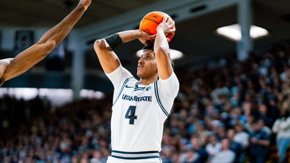 2024-25 Utah State Basketball Game Balls: San Jose State University | Big Blue USU Aggie News